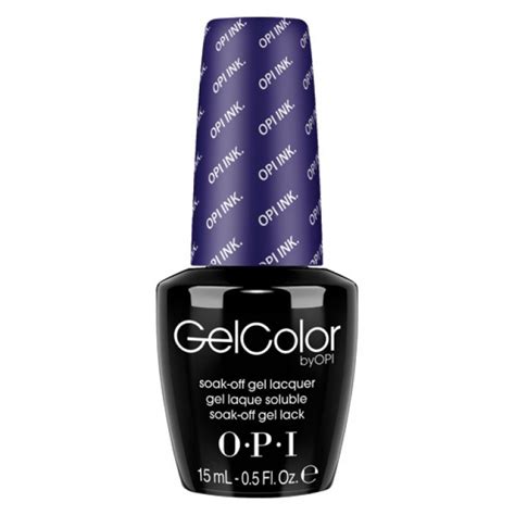 OPI GelColor Soak Off Gel Lacquer OPI Ink