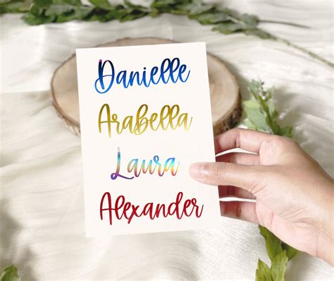 Personalized Vinyl Name Stickers Custom Name Decal Hen Party Name Label