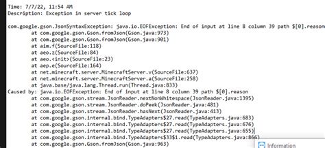Server Error 119 Server Support And Administration Support Minecraft Forum Minecraft Forum