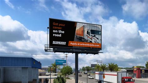 American Truck Simulator Introduces Dynamic Billboard Ads For Real Life