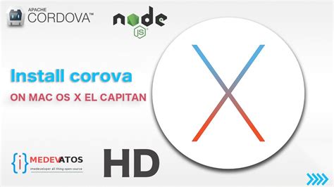 How To Install Cordova Using Npm On Mac Os X El Capitan And Os Sierra Youtube
