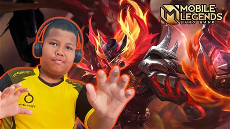 SOLO RANK MAIN ALDOUS PAKAI SKIN ALDOUS BLAZING FORCE Mobile