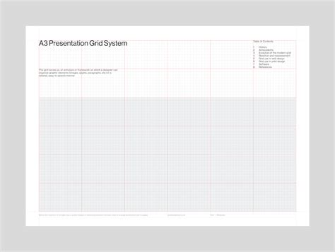 A3 Presentation Grid System Modular And Document Grid Behance