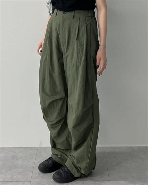 [unisex]메리아 파라슈트 나일론 팬츠