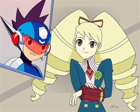 Mega Man Star Force Geo And Luna By Jettmanas On Deviantart