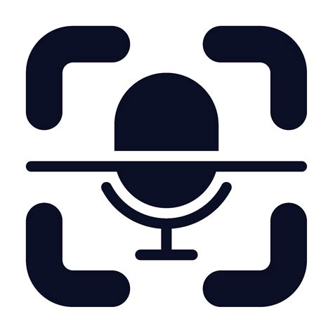 Speech Recognition Icon Illustration Vector Art At Vecteezy