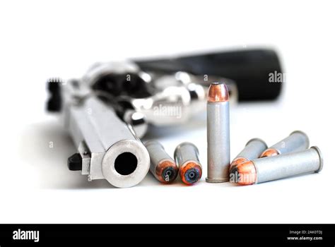 Bullets And Gun For Self Defense Or The Military Second 2nd Amendment