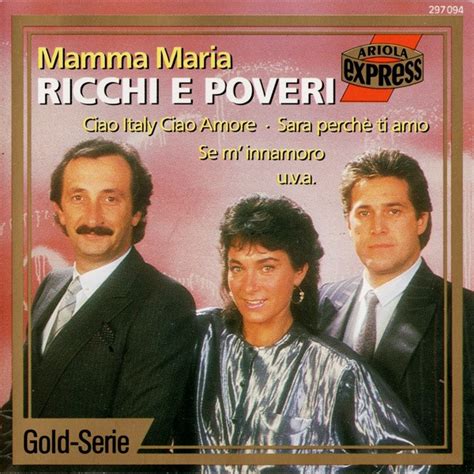 Ricchi E Poveri Mamma Maria 1986 CD Discogs