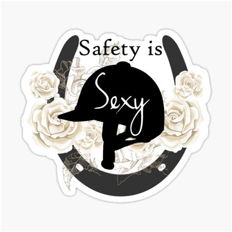 Safety Is Sexy Sticker For Sale By Modernmerida Redbubble