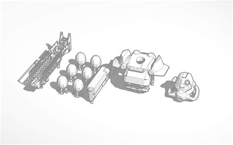 3d Design Lego Fallout 4 Pack Tinkercad