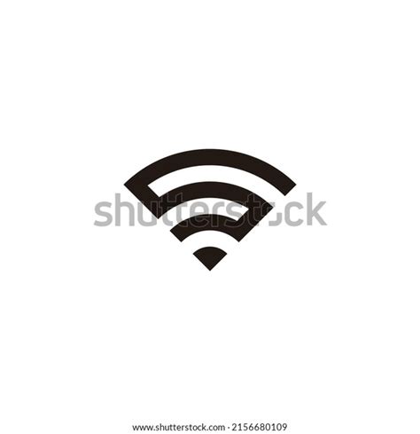 Letter S Signal Geometric Symbol Simple Stock Vector (Royalty Free ...