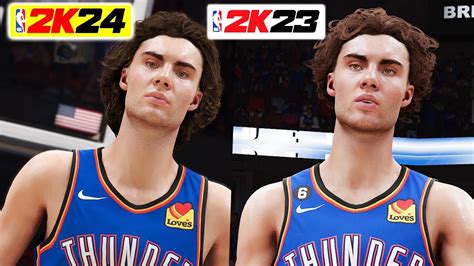 Newest Nba 2k24 Graphics Update Josh Giddey Youtube