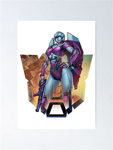 Arcee Poster For Sale By Planetcybertron Redbubble