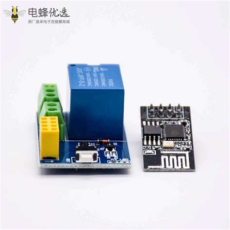 wifi继电器 物联网esp8266 5v继电智能插座 esp 01s手机app遥控开关 电蜂优选商城