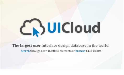Ui Cloud，這個荒唐的搜尋引擎讓你搜免費ui Designerapp