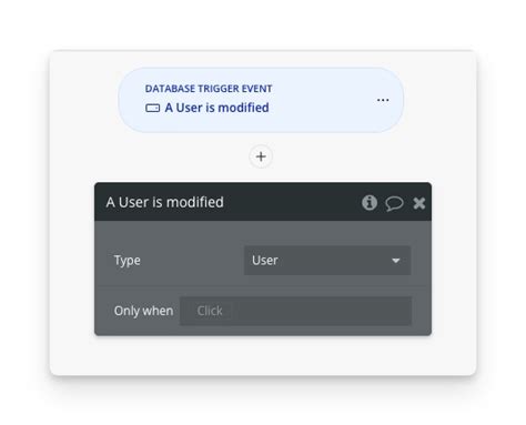Database Trigger Events Bubble Docs