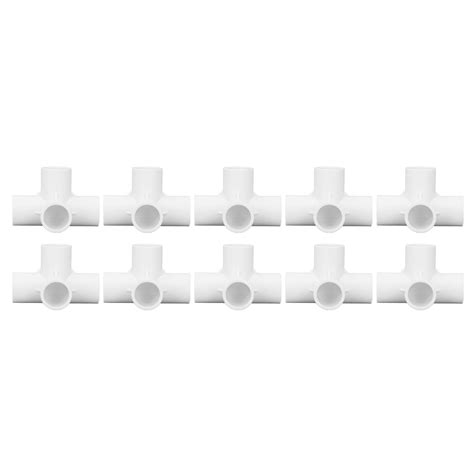 Conector De Tubería De Salida 10 Piezas Conector De Tubería De Pvc De