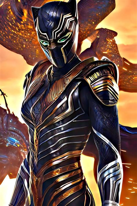 Female Black Panther Concept Art Female Black Panther Black Panther
