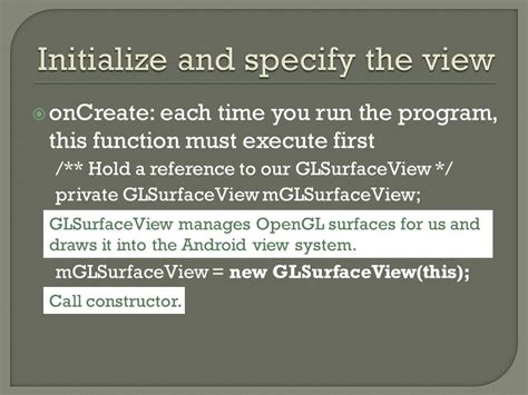 Learn Some Important Functions And Process In OpenGL ES Draw Some