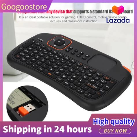 【hot Deals】 Weekw 2 4g Wireless Keypad For Android Keyboard With Touchpad Remote Control 83 Key