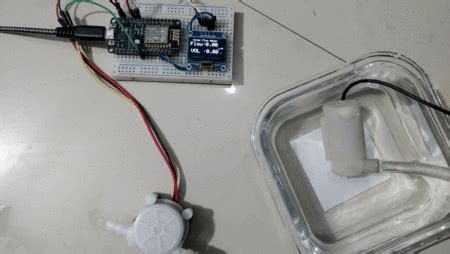 Iot Water Flow Monitoring With Esp Flow Sensor