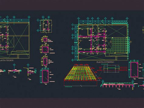 Reinforced Concrete Slab Dwg Block For Autocad • Designs 44 Off