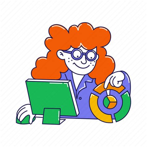 Data Analytics Statistics Database Chart Graph Illustration