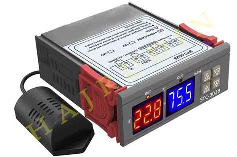STC-3028 Termostat i vlagomjer | Za inkubatore