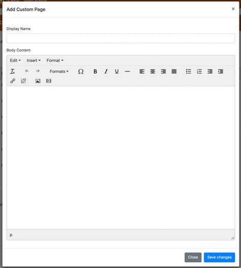 Adding Custom Pages Cola Web Admin Help Liberal Arts Ut Austin