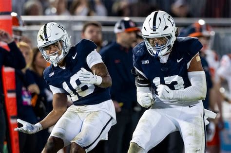 Penn State Illinois Kaytron Allen Nick Singleton Defense Dominate In