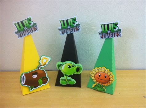 Caixa Cone Plants Vs Zombies Elo7 Produtos Especiais