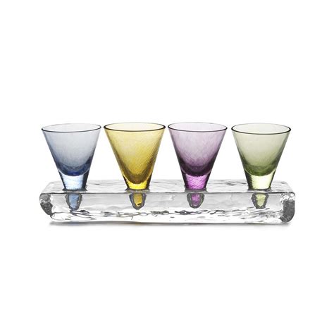Romanian Shot Glass Set Ice Block Shot Glasses Set Icicle Set Ice