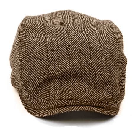 The Original Boston Scally Cap Flat Cap Brown