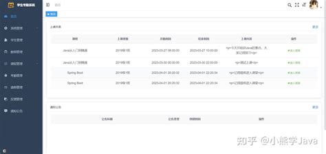 基于spring Bootvue的考勤管理系统 知乎
