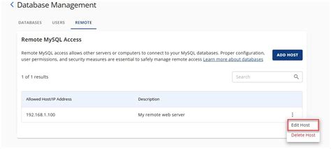 How To Set Up A Remote Mysql Database Connection