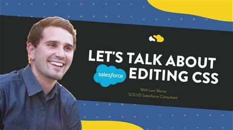 Editing Css On Salesforce Youtube