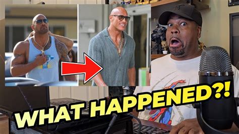 Why Is The Rock So Skinny Now Youtube