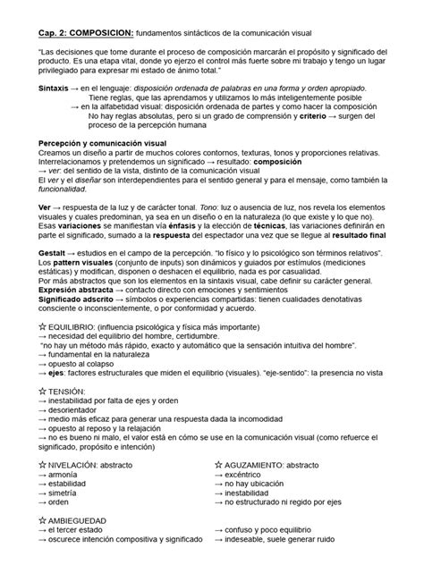 Resumen Dondis Pdf Color Abstracción