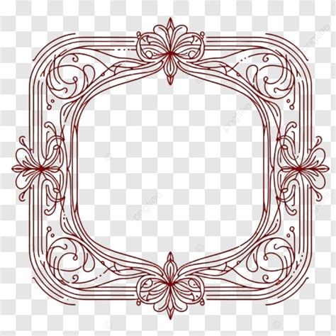 이슬람 배너 모양 텍스트 상자 빨간색 테두리 채워지지 않은 텍스트 상자 이슬람 Png 일러스트 및 이미지 에 대한 무료 다운로드 Pngtree