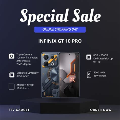 INFINIX GT10 PRO 8GB 256GB Shopee Malaysia