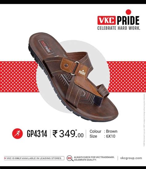 Pu Vkc Pride Gp4314 Men Slipper Slipper Type Flip Flop At Rs 247pair In Mahbubnagar