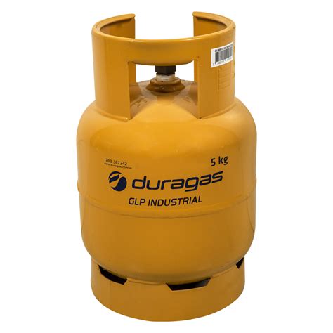 Cilindro De Gas Duragas Amarillo 5 Kg 968562