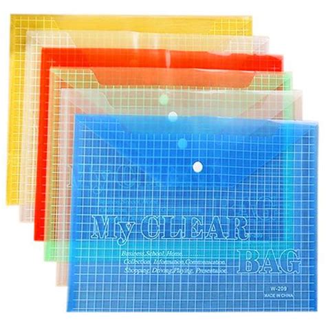 Clear Bag Folder File 9c To 18c Assany Pk