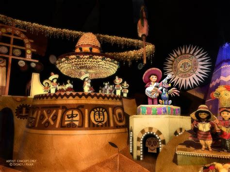 “coco” Characters Added To “its A Small World” At Disneyland