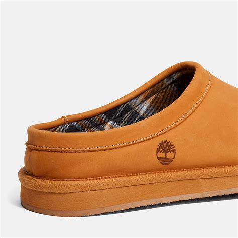 Mens Pine Hill Flannel Lined Clog Slipper