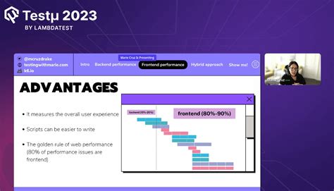 a hybrid approach to performance testing [testμ 2023] lambdatest