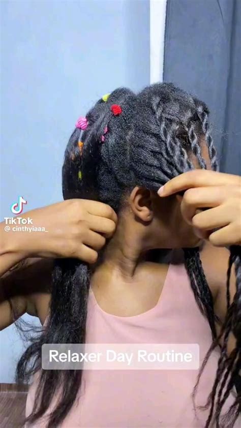 What To Use And How To Keep A Healthy Relaxed Hair Relaxed Hair