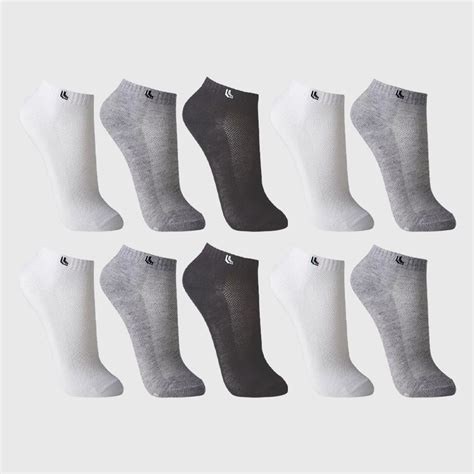 Kit 10 Pares Meias Masculina Lupo Soquete Cano Curto Algodão Submarino