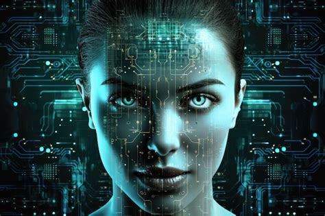 Premium Photo Artificial Intelligence Futuristic Wallpaper Digital