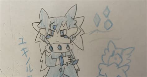 オリポケ 雪狼♂ 擬 パモさんのイラスト Pixiv
